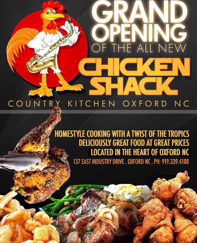 Grand Opening Of The All New Chicken Shack In Oxford, NC - K97.5
