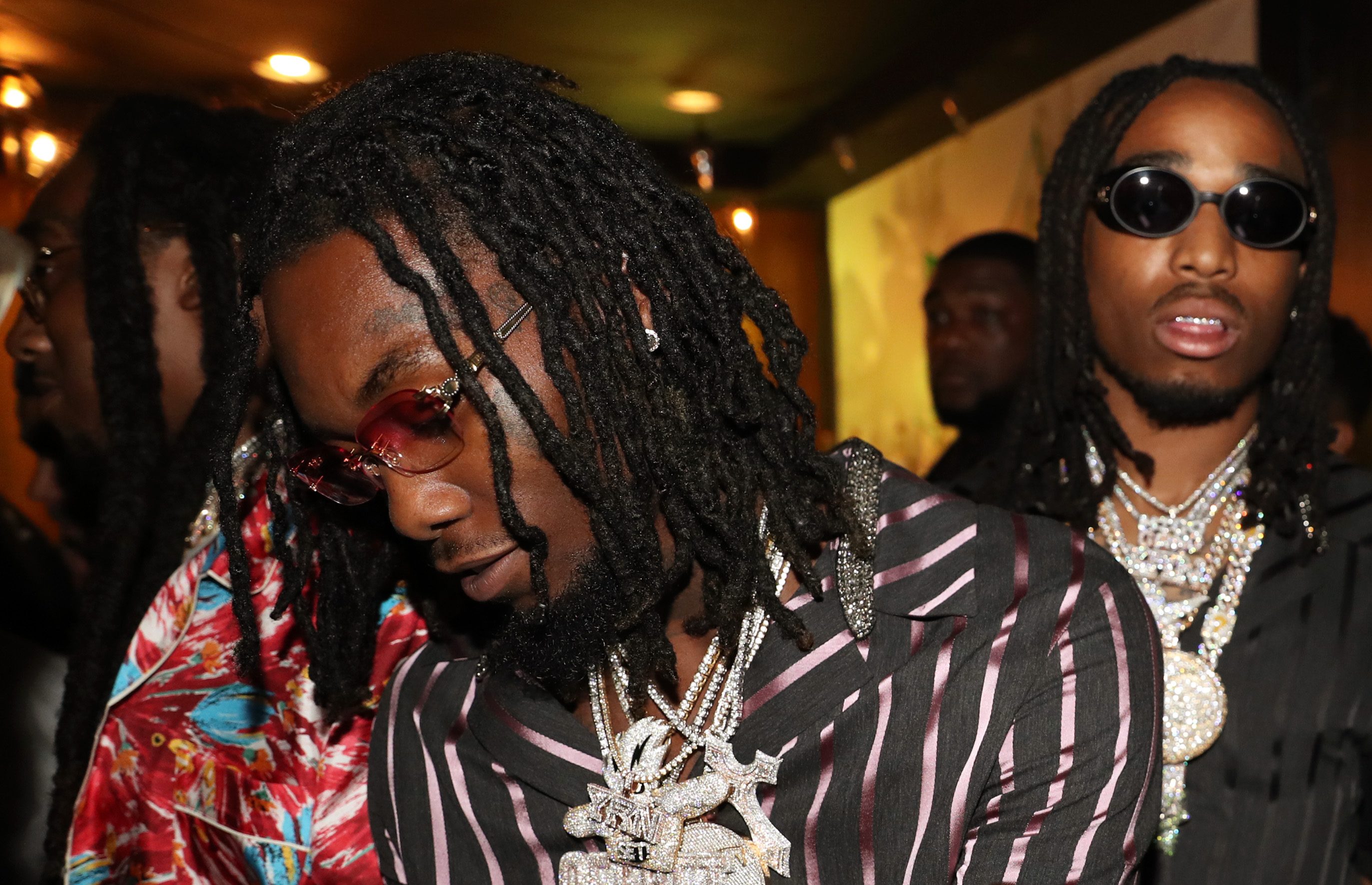 Migos' Quavo and Offset Fight Backstage Before Takeoff Tribute