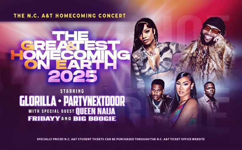 GloRilla, PartyNextDoor, and More to Headline NCAT's GHOE Concert